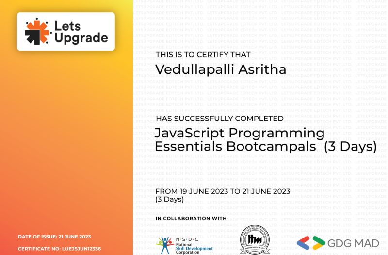 ASRITHA VEDULLAPALLI on LinkedIn: #connections #programming #javascript ASRITHA VEDULLAPALLI on LinkedIn: #connections #programming #javascript
