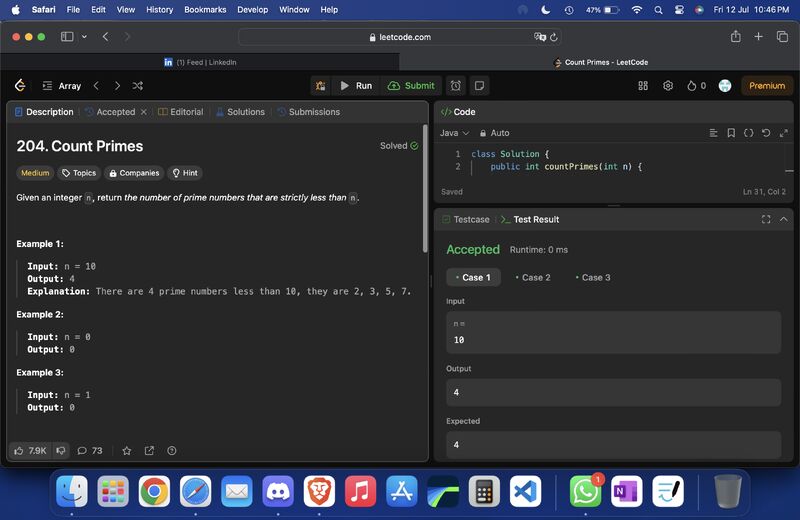 Piyush Raj on LinkedIn: #codingjourney #algorithms #problemsolving # ... Piyush Raj on LinkedIn: #codingjourney #algorithms #problemsolving # ...
