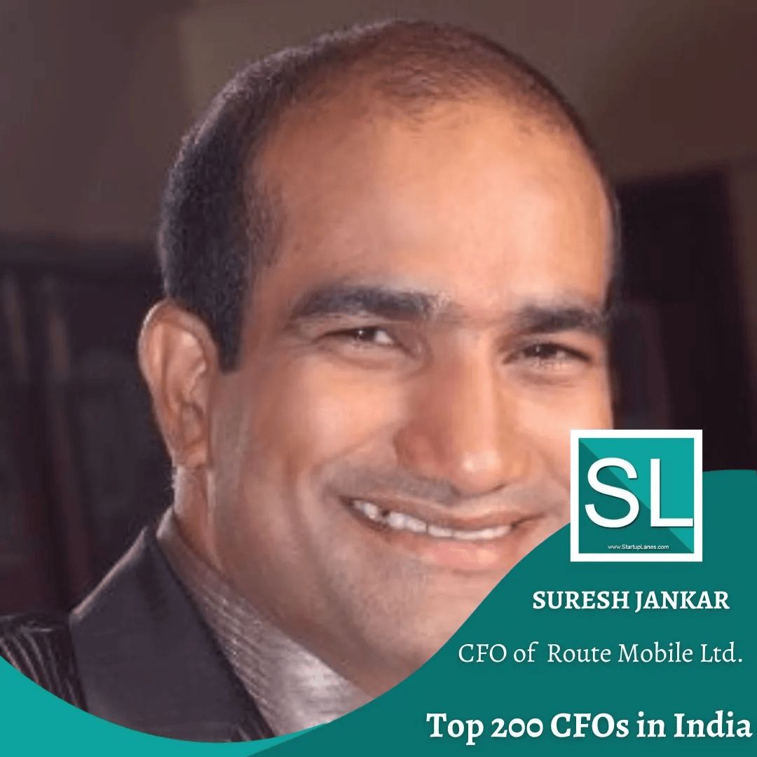 Route Mobile Limited on LinkedIn: Congratulations to our CFO, Suresh ... Route Mobile Limited on LinkedIn: Congratulations to our CFO, Suresh ...