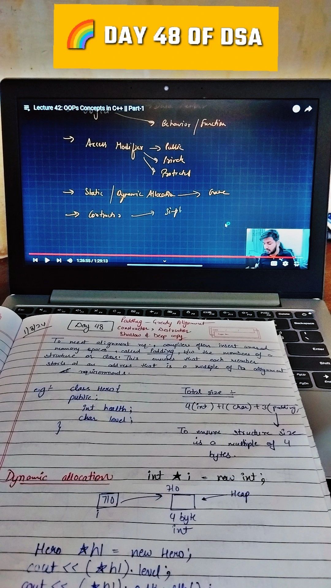 Neeru Gangarh on LinkedIn: #oop #cpp #codingjourney #day48 #lovebabbar ... Neeru Gangarh on LinkedIn: #oop #cpp #codingjourney #day48 #lovebabbar ...