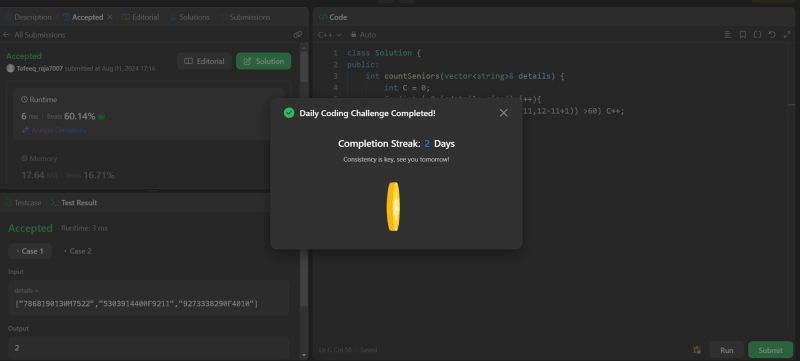Tofeeq raja on LinkedIn: #coding #leetcode #problemsolving #techjourney ... Tofeeq raja on LinkedIn: #coding #leetcode #problemsolving #techjourney ...