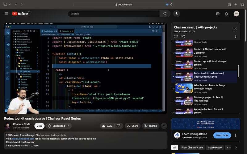 Raj Pratap on LinkedIn: #chaicode #react #chaiaurcode Raj Pratap on LinkedIn: #chaicode #react #chaiaurcode