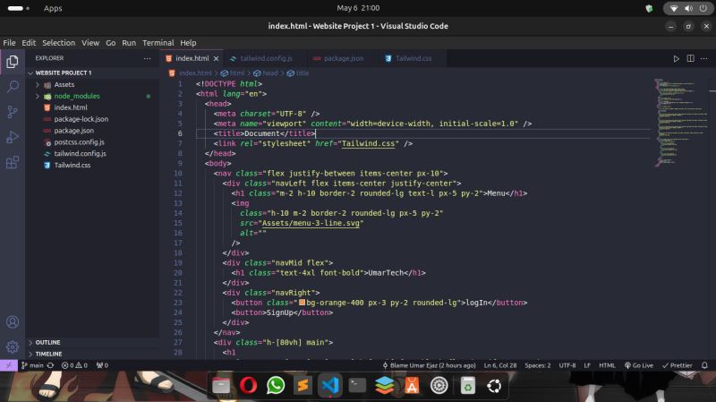 Umar Ejaz on LinkedIn: #html #tailwindcss #frontend #website # ... Umar Ejaz on LinkedIn: #html #tailwindcss #frontend #website # ...