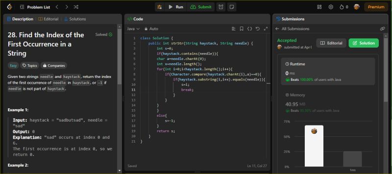 Samyuktha Senthilkumaran on LinkedIn: #leetcode #100daysleetcodechallenge Samyuktha Senthilkumaran on LinkedIn: #leetcode #100daysleetcodechallenge