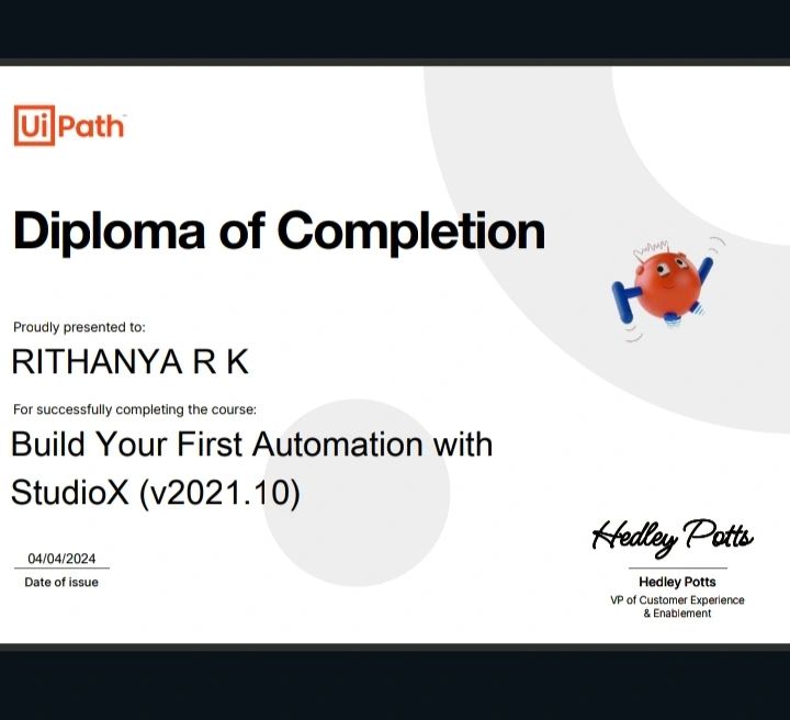 RITHANYA RAMESH on LinkedIn: #automation #uipath # ... RITHANYA RAMESH on LinkedIn: #automation #uipath # ...