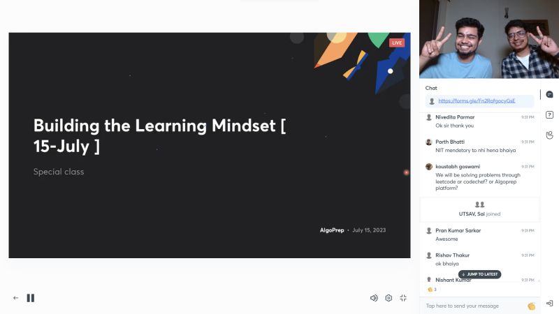 Kona Lowhithya on LinkedIn: Nishant Chahar Subhesh Kumar AlgoPrep Had a ... Kona Lowhithya on LinkedIn: Nishant Chahar Subhesh Kumar AlgoPrep Had a ...