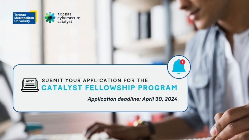 Rogers Cybersecure Catalyst, Toronto Metropolitan University on ... Rogers Cybersecure Catalyst, Toronto Metropolitan University on ...