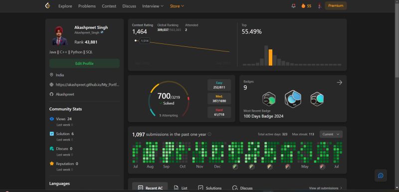 Akashpreet Singh on LinkedIn: #leetcode #codingjourney # ... Akashpreet Singh on LinkedIn: #leetcode #codingjourney # ...