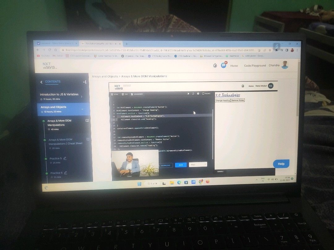 Chandra Gunti on LinkedIn: #63day #100daysofcodechallenge #ccbp # ... Chandra Gunti on LinkedIn: #63day #100daysofcodechallenge #ccbp # ...