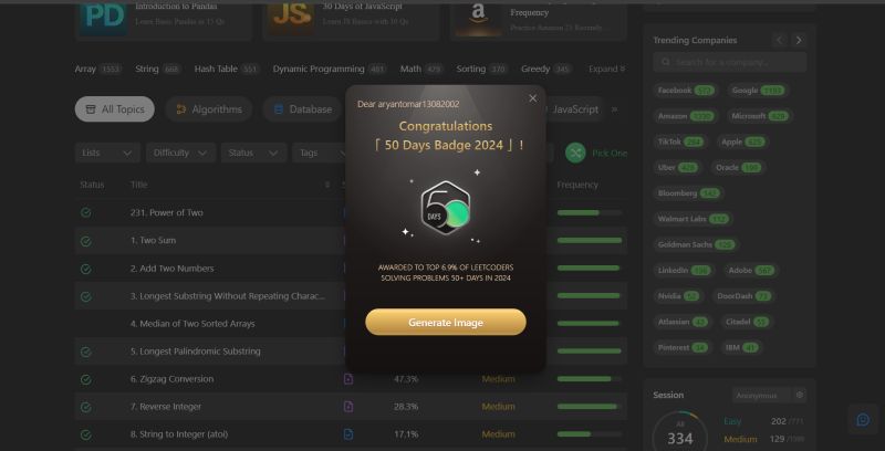 aryan tomar on LinkedIn: #codingchallenge #dsa #leetcode # ... aryan tomar on LinkedIn: #codingchallenge #dsa #leetcode # ...