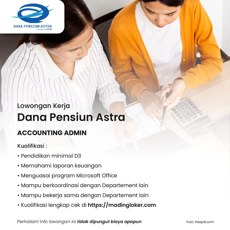 Lowongan Kerja - Madingloker.com on LinkedIn: Lowongan Kerja Dana ... Lowongan Kerja - Madingloker.com on LinkedIn: Lowongan Kerja Dana ...