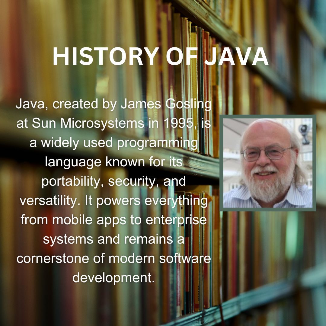 Archi jain on LinkedIn: #javahistory #techevolution #programminglegends Archi jain on LinkedIn: #javahistory #techevolution #programminglegends