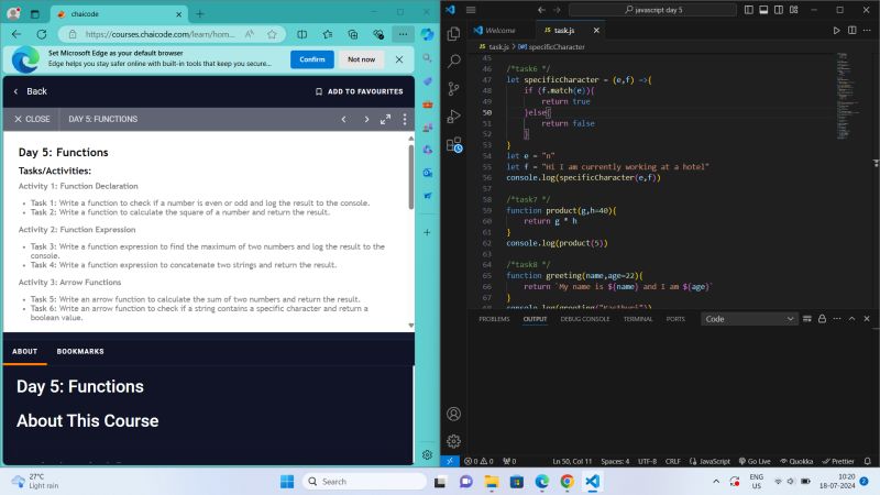 Niharika Kasthuri on LinkedIn: #javascript #coding ... Niharika Kasthuri on LinkedIn: #javascript #coding ...