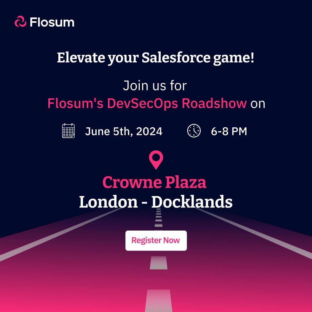 Flosum on LinkedIn: #devsecops #salesforce #salesforceworldtour #devops ... Flosum on LinkedIn: #devsecops #salesforce #salesforceworldtour #devops ...