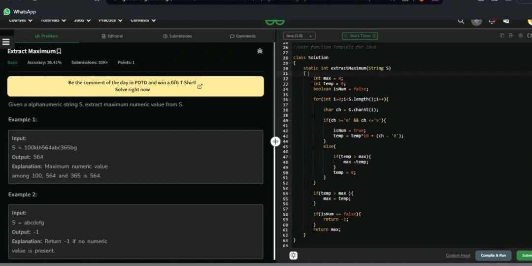 Udit Namdev on LinkedIn: #day #java #dsa #javaanddsa #array #problem # ... Udit Namdev on LinkedIn: #day #java #dsa #javaanddsa #array #problem # ...