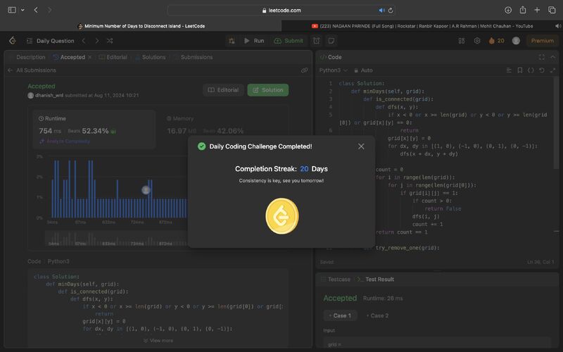 Dhanish Ahmed on LinkedIn: #leetcode #codingchallenge #ai #datascience ... Dhanish Ahmed on LinkedIn: #leetcode #codingchallenge #ai #datascience ...