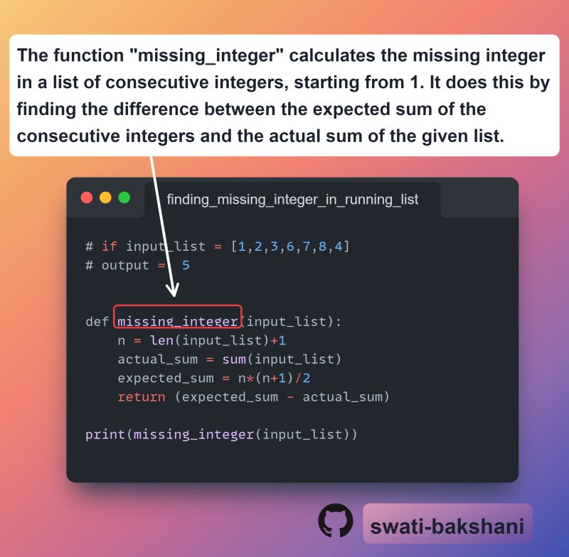 Swati Bakshani on LinkedIn: #learning #pythonprogramming # ... Swati Bakshani on LinkedIn: #learning #pythonprogramming # ...