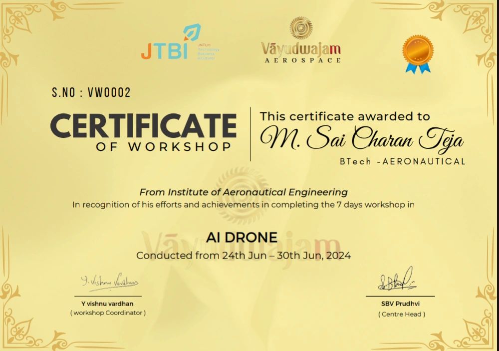 MITTAPALLI SAI CHARAN TEJA on LinkedIn: It's a great learning with ... MITTAPALLI SAI CHARAN TEJA on LinkedIn: It's a great learning with ...