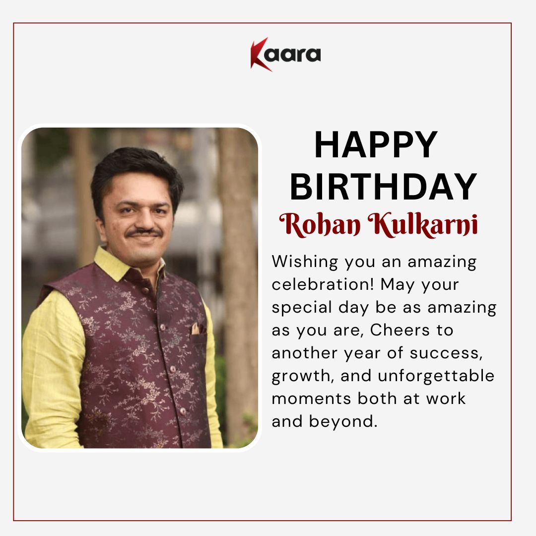 Kaara on LinkedIn: #kaara #kaaratech #birthdaywishes #happybirthday # ... Kaara on LinkedIn: #kaara #kaaratech #birthdaywishes #happybirthday # ...