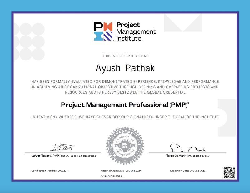Ayush Pathak on LinkedIn: #lifelonglearning #upskilling # ... Ayush Pathak on LinkedIn: #lifelonglearning #upskilling # ...