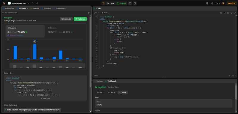 Rayan Singh on LinkedIn: #rohitnegi #dsa #cpp #codingjourney #coderarmy ... Rayan Singh on LinkedIn: #rohitnegi #dsa #cpp #codingjourney #coderarmy ...