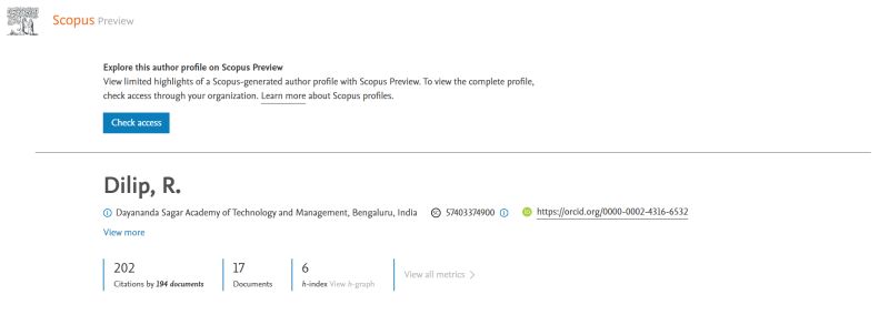 Dr.DILIP R on LinkedIn: #scopus #google #google #controlsystems # ... Dr.DILIP R on LinkedIn: #scopus #google #google #controlsystems # ...