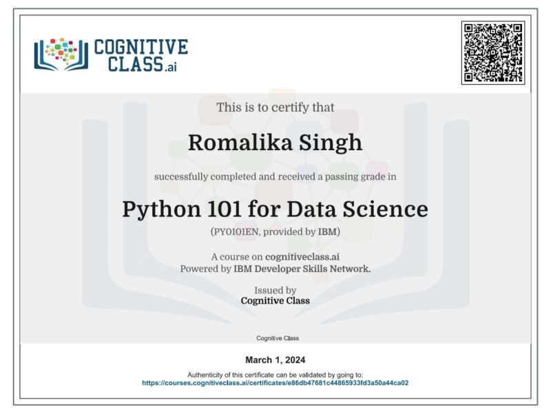 Romalika Singh on LinkedIn: #python #datascience Romalika Singh on LinkedIn: #python #datascience