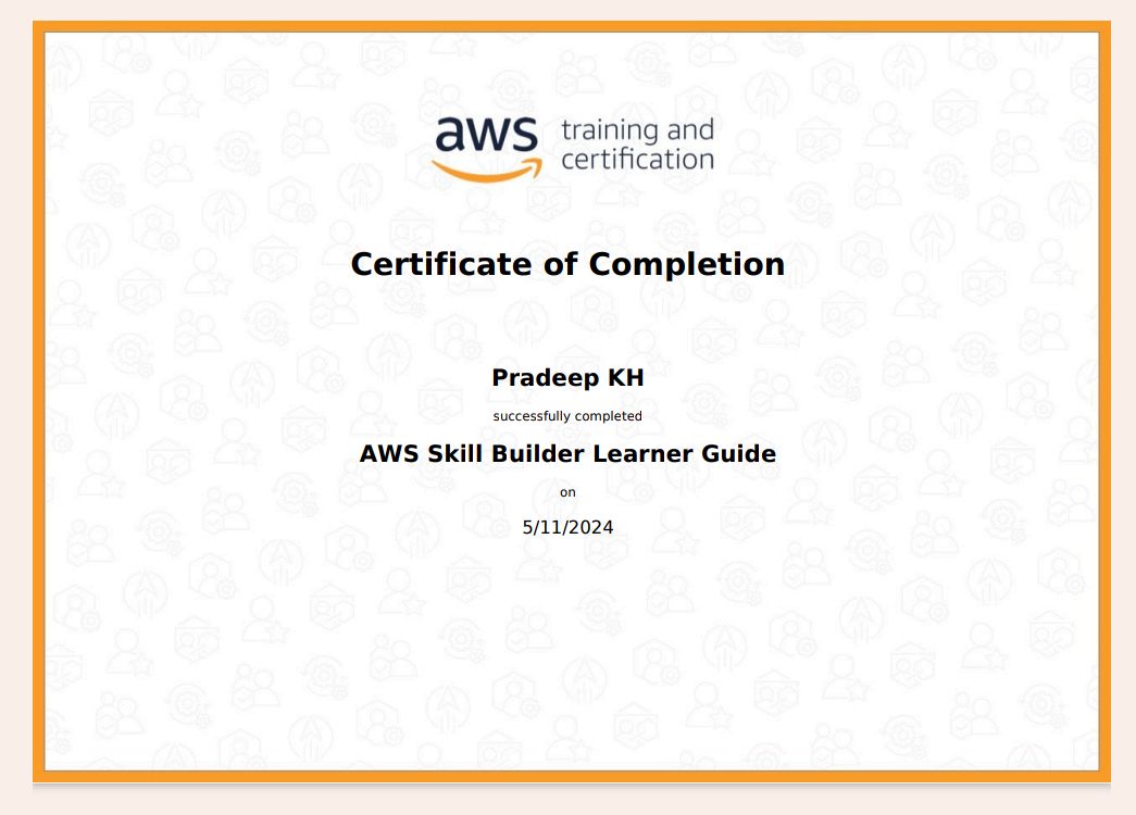 Pradeep KH on LinkedIn: #aws #cloudcomputing #generativeai # ... Pradeep KH on LinkedIn: #aws #cloudcomputing #generativeai # ...