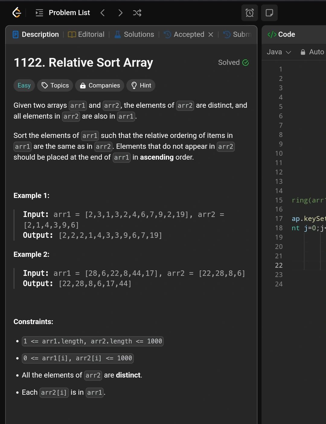 Insha Mahfooz on LinkedIn: #365daysofcode #leetcode #day237 # ... Insha Mahfooz on LinkedIn: #365daysofcode #leetcode #day237 # ...