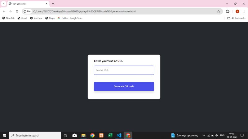 Annalakshmi D on LinkedIn: #30daysofjavascript #qrcodegenerator # ... Annalakshmi D on LinkedIn: #30daysofjavascript #qrcodegenerator # ...