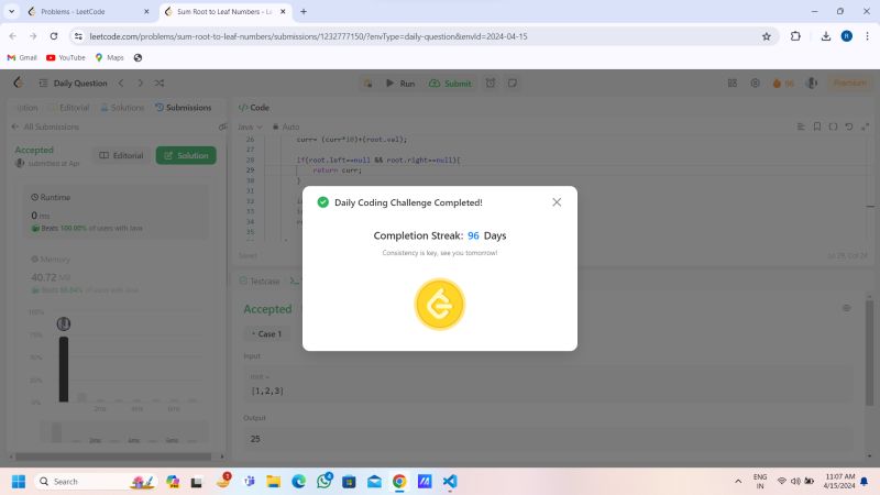 Raj Kumar Raj on LinkedIn: #day96 #leetcode #algorithm #binarytree # ... Raj Kumar Raj on LinkedIn: #day96 #leetcode #algorithm #binarytree # ...