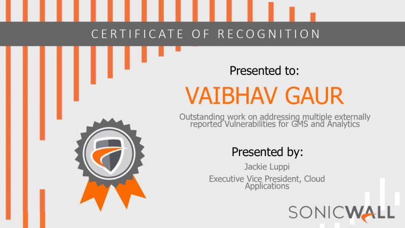 Vaibhav Gaur on LinkedIn: #cybersecurity #teamwork #technology Vaibhav Gaur on LinkedIn: #cybersecurity #teamwork #technology