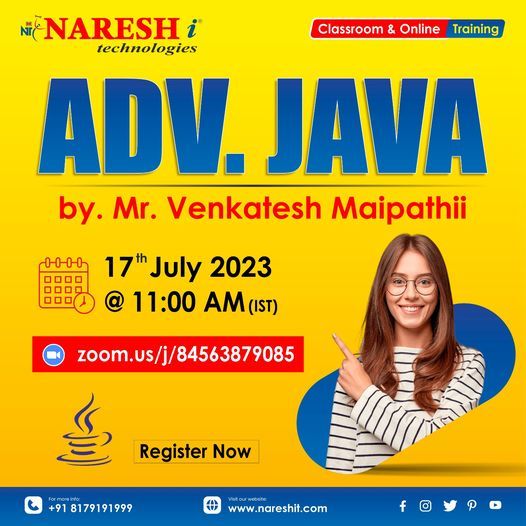 Naresh i Technologies on LinkedIn: #advancedjava #java #programming # ... Naresh i Technologies on LinkedIn: #advancedjava #java #programming # ...