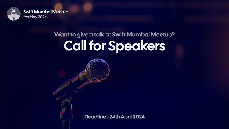 Swift Mumbai on LinkedIn: #swiftmumbai #swiftlang #iosdev #swiftui # ... Swift Mumbai on LinkedIn: #swiftmumbai #swiftlang #iosdev #swiftui # ...