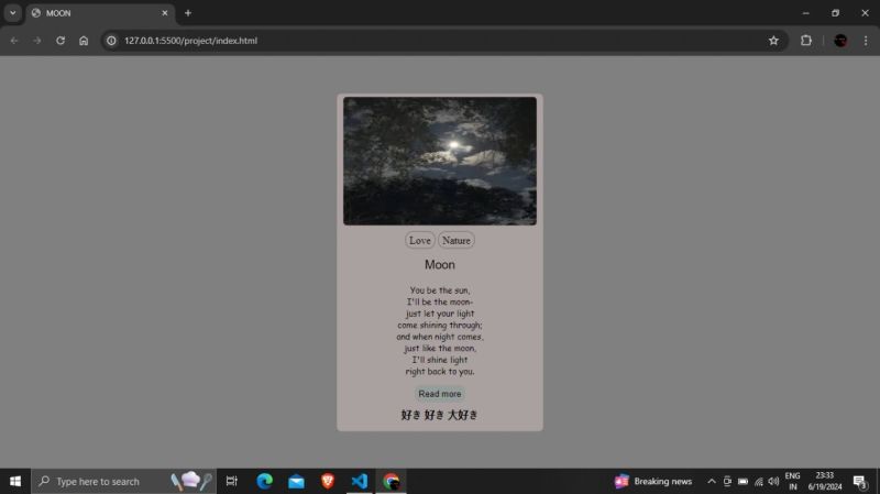 Harsh Kumar Yadav on LinkedIn: #html #css #webdevelopment #firstproject Harsh Kumar Yadav on LinkedIn: #html #css #webdevelopment #firstproject