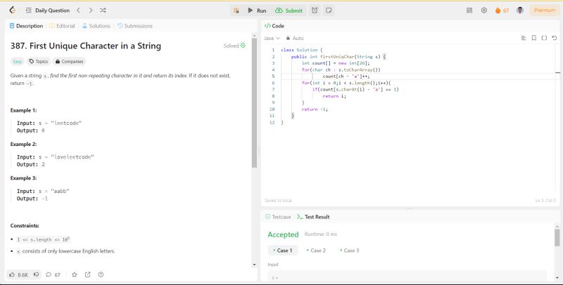 GOKUL MANI SELVAKUMAR on LinkedIn: #100daysleetcodechallenge #java # ... GOKUL MANI SELVAKUMAR on LinkedIn: #100daysleetcodechallenge #java # ...