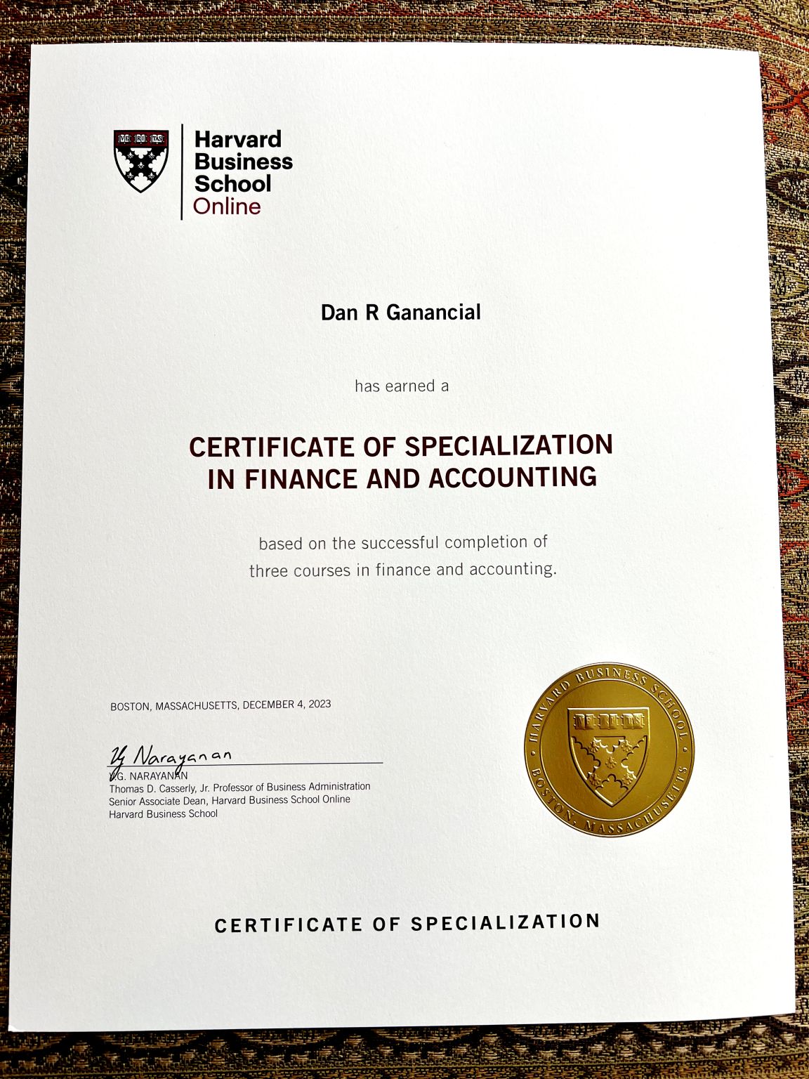 Dan Ganancial on LinkedIn: #hbs #hbsonline | 22 comments Dan Ganancial on LinkedIn: #hbs #hbsonline | 22 comments