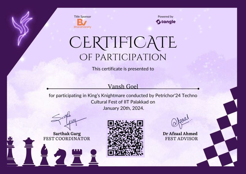 Vansh Goyal on LinkedIn: #iitpalakad Vansh Goyal on LinkedIn: #iitpalakad