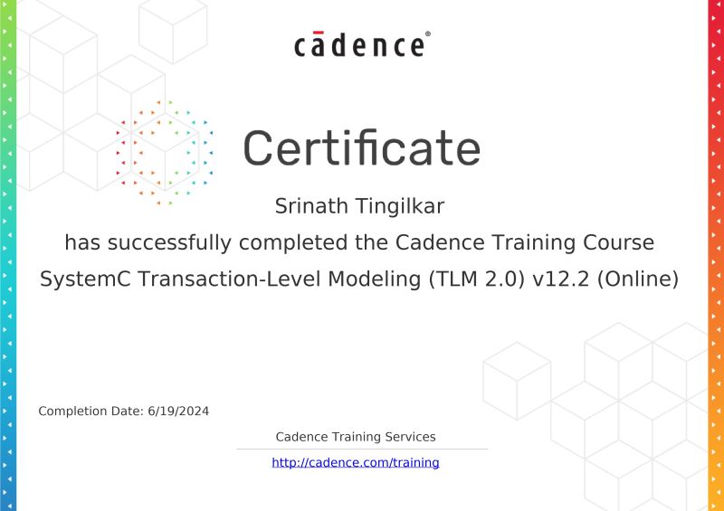 Srinath Tingilkar on LinkedIn: View my verified achievement from ... Srinath Tingilkar on LinkedIn: View my verified achievement from ...