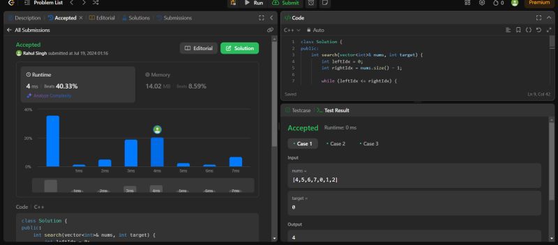 Rahul Singh on LinkedIn: #codingchallenge #100daysofcode #leetcode # ... Rahul Singh on LinkedIn: #codingchallenge #100daysofcode #leetcode # ...