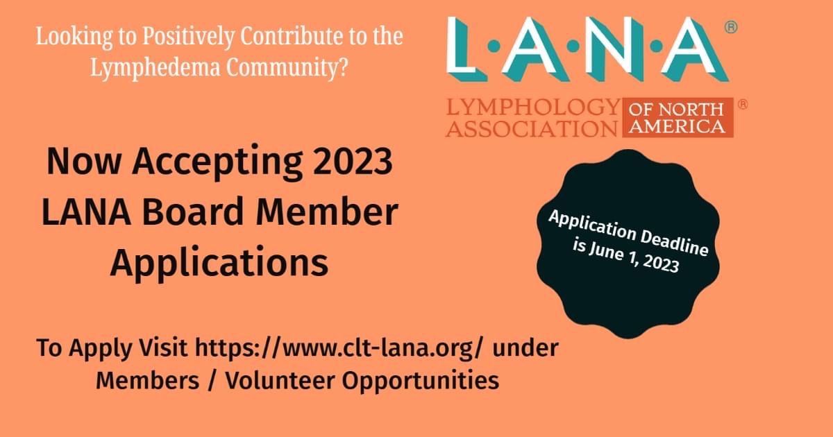 LANA-Lymphology Association of North America posted on LinkedIn LANA-Lymphology Association of North America posted on LinkedIn
