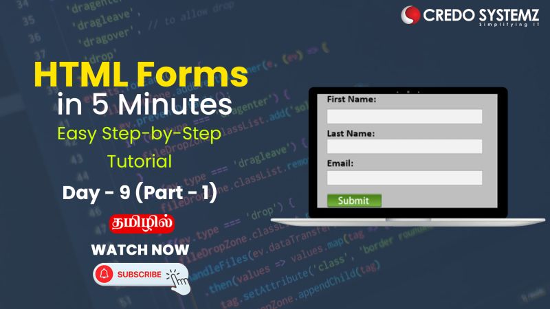 CREDO SYSTEMZ on LinkedIn: #form #html #webdevelopment #codingbeginner ... CREDO SYSTEMZ on LinkedIn: #form #html #webdevelopment #codingbeginner ...