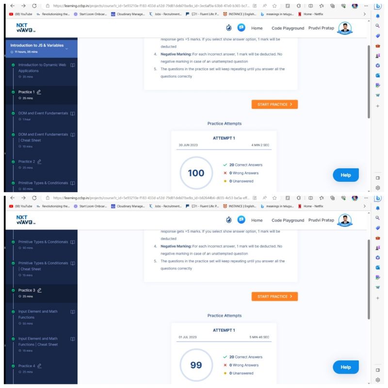 Prudvi pratap Kanakala on LinkedIn: #javascript #html #css #bootstrap Prudvi pratap Kanakala on LinkedIn: #javascript #html #css #bootstrap