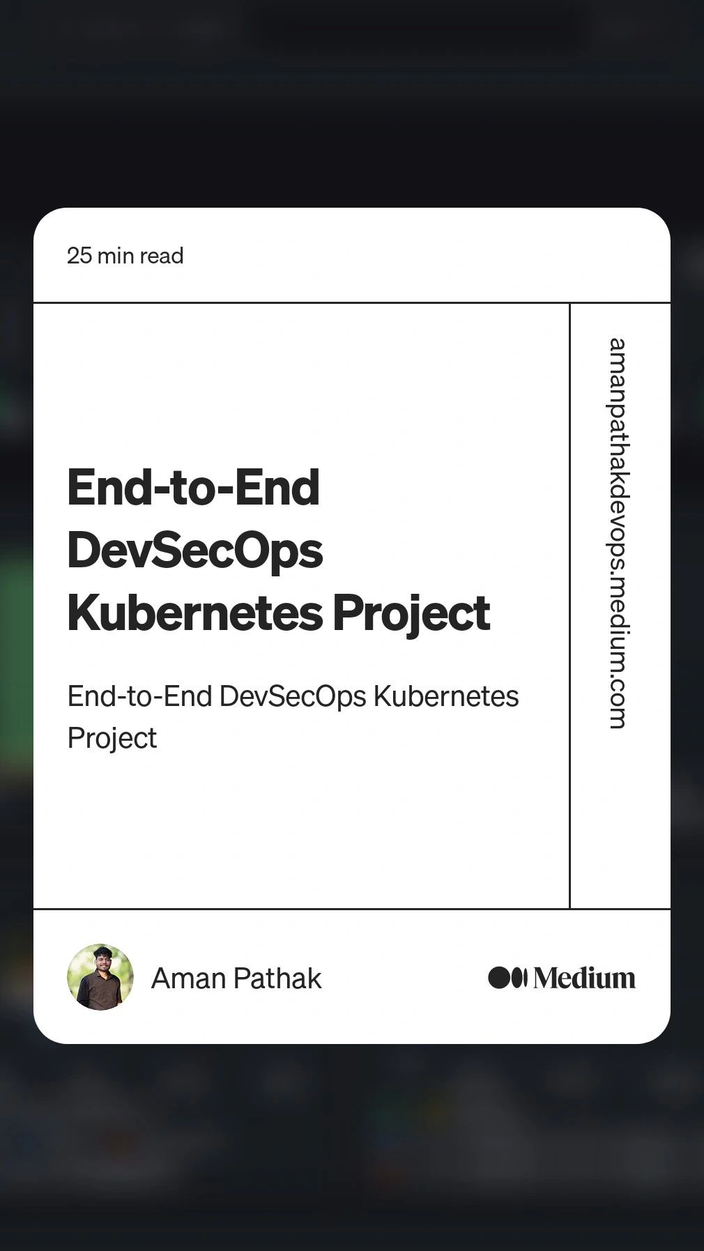 Patanjali Vadlamudi on LinkedIn: End to end devsecops kubernetes ... Patanjali Vadlamudi on LinkedIn: End to end devsecops kubernetes ...