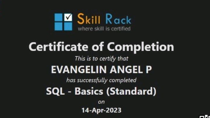 Evangelin Angel on LinkedIn: #sql Evangelin Angel on LinkedIn: #sql