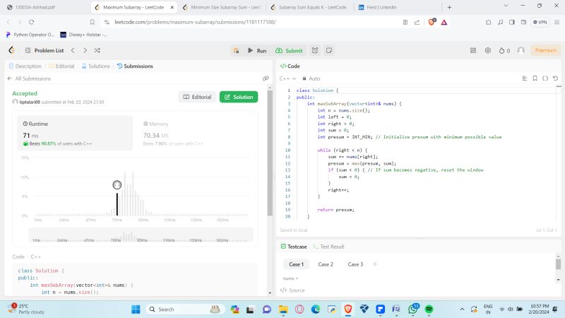 Bhanu Prakash Talari on LinkedIn: #leetcode2024 #cppprogramming #cpp # ... Bhanu Prakash Talari on LinkedIn: #leetcode2024 #cppprogramming #cpp # ...