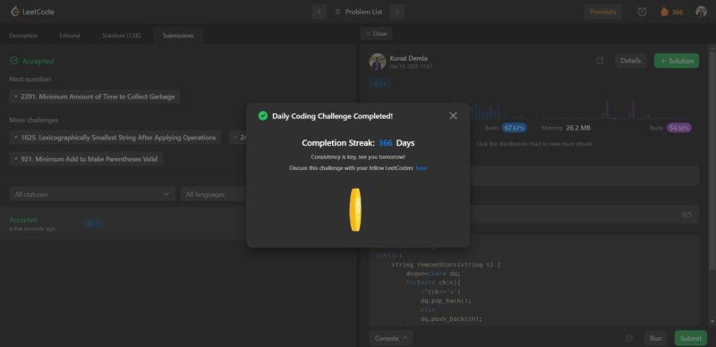 Kunal Demla on LinkedIn: #leetcode #coding Kunal Demla on LinkedIn: #leetcode #coding