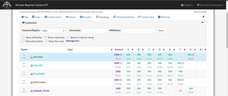 Kirti Kumar on LinkedIn: #competitiveprogramming #atcoder | 22 comments Kirti Kumar on LinkedIn: #competitiveprogramming #atcoder | 22 comments