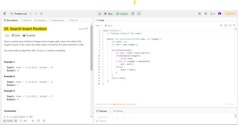 Day1 of #100daysofcode: Binary Search | Code-Saga posted on the topic ... Day1 of #100daysofcode: Binary Search | Code-Saga posted on the topic ...