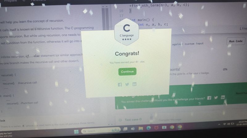 Rahul Pal on LinkedIn: #coding #cprogramming #hackerrank #achievement # ... Rahul Pal on LinkedIn: #coding #cprogramming #hackerrank #achievement # ...